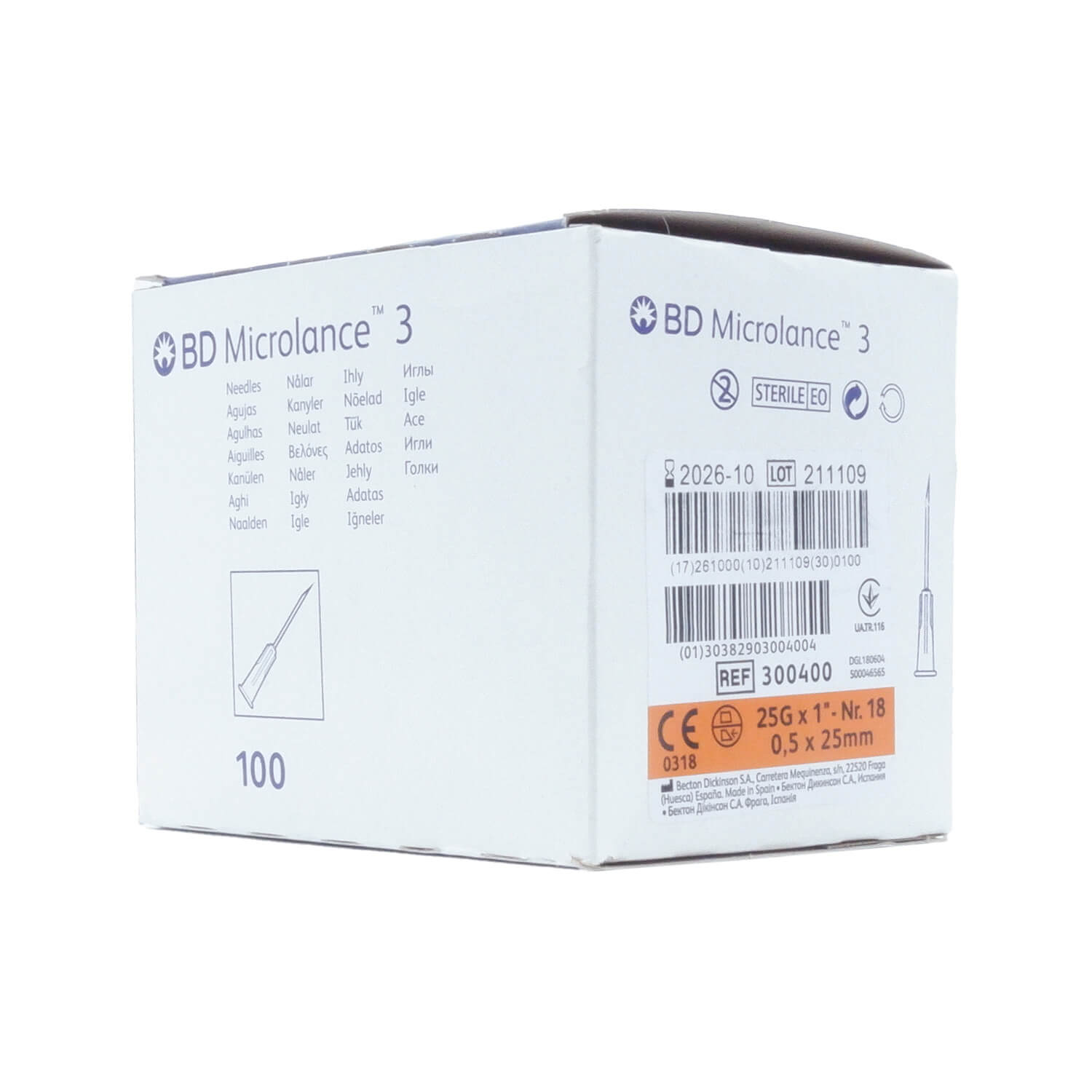 Microlance 25g